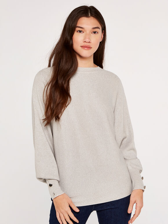 Lurex Batwing Jumper