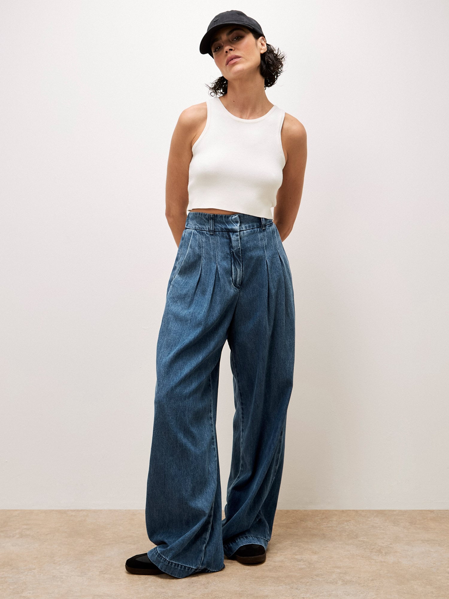 Gabi Wide Leg Jeans | Apricot Clothing