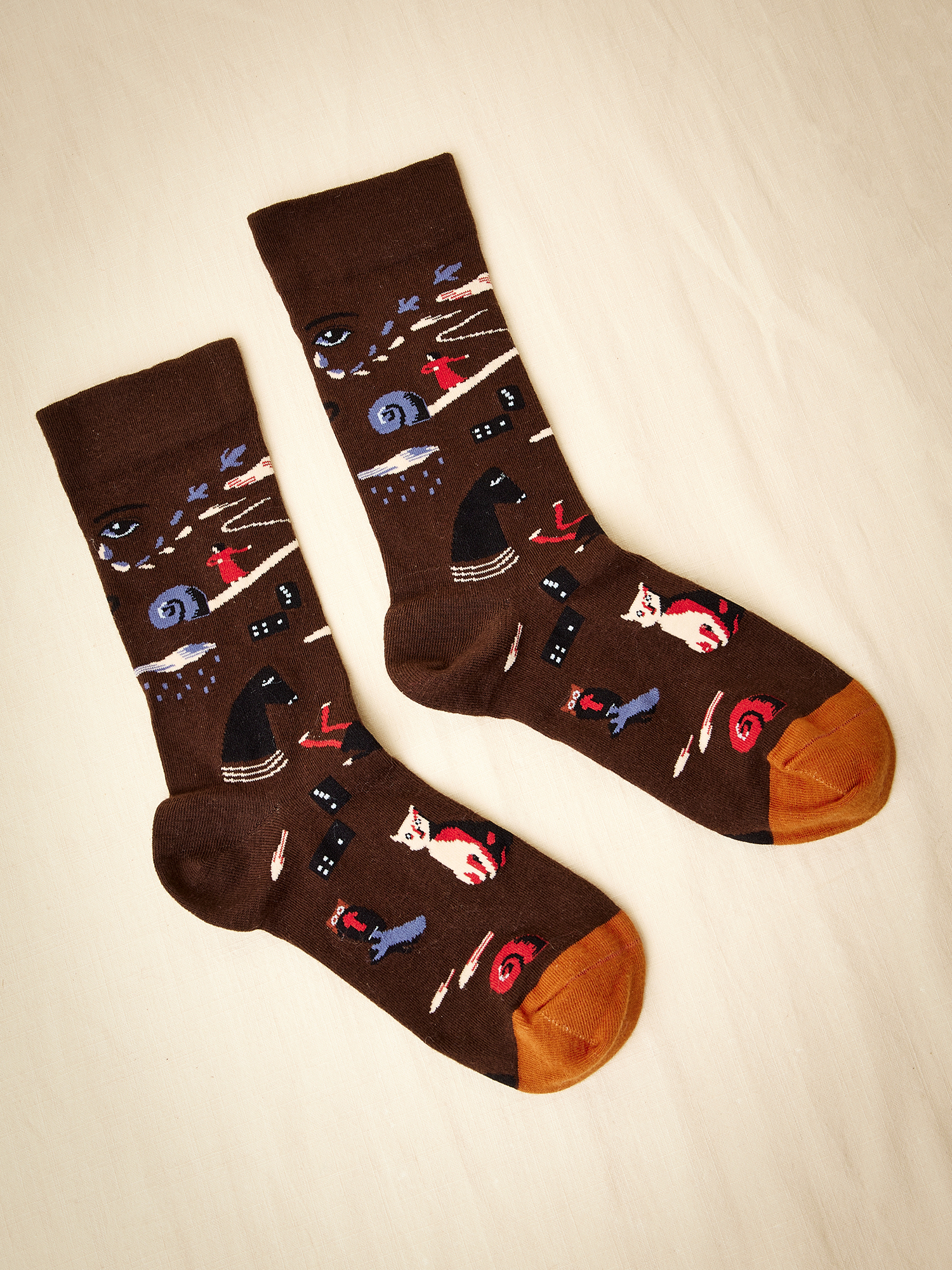Après Print Cotton Socks | Apricot Clothing
