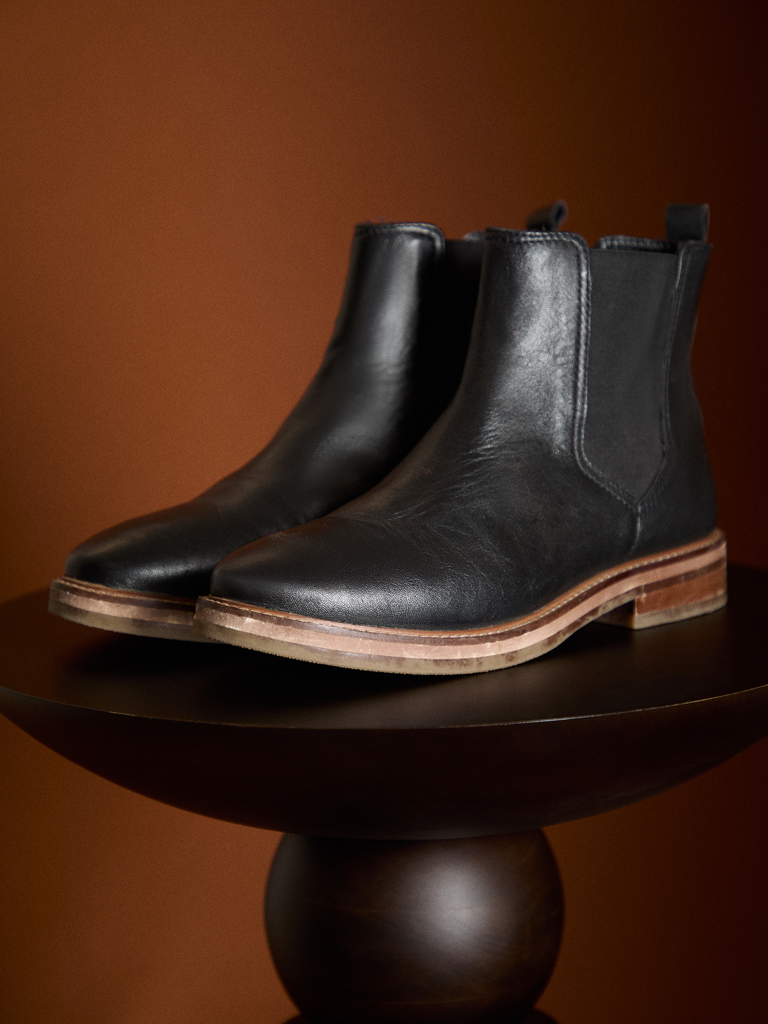 Leather Chelsea Boots | Apricot Clothing